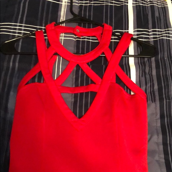 Tobi | Dresses | Hot Red Tobi Dress | Poshmark